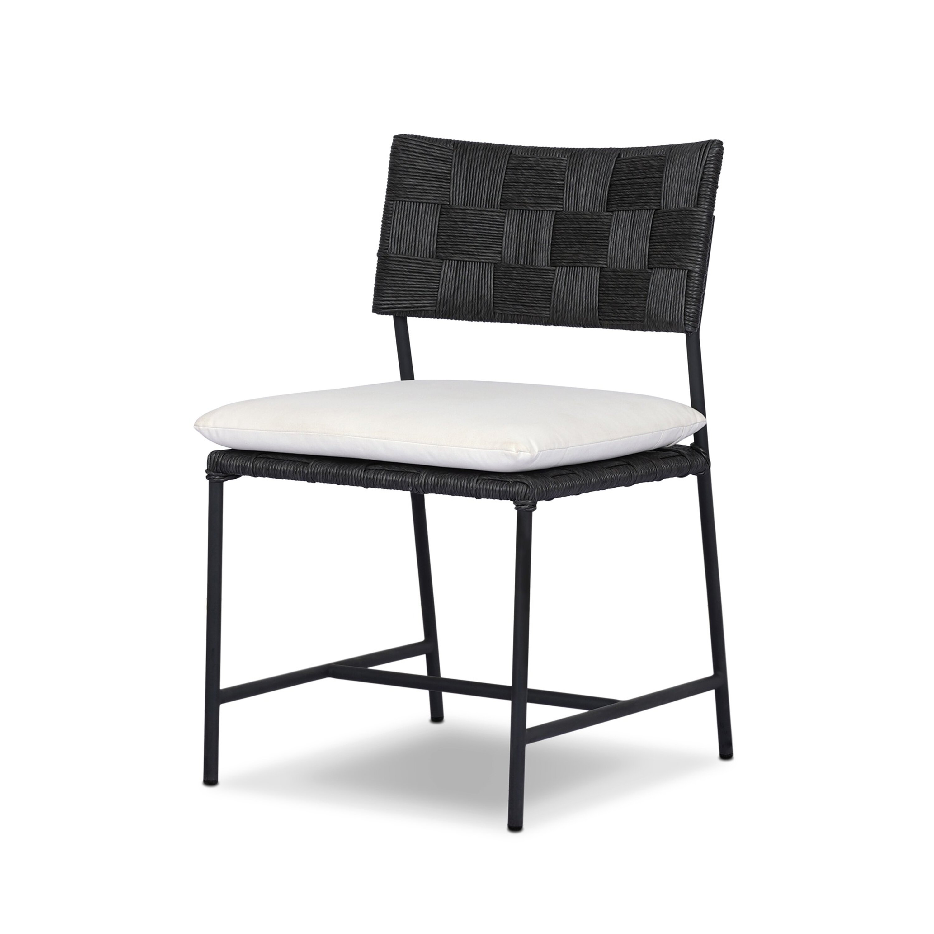 Four Hands Lima Outdoor Dining Chair-Vintage Coal | Perigold