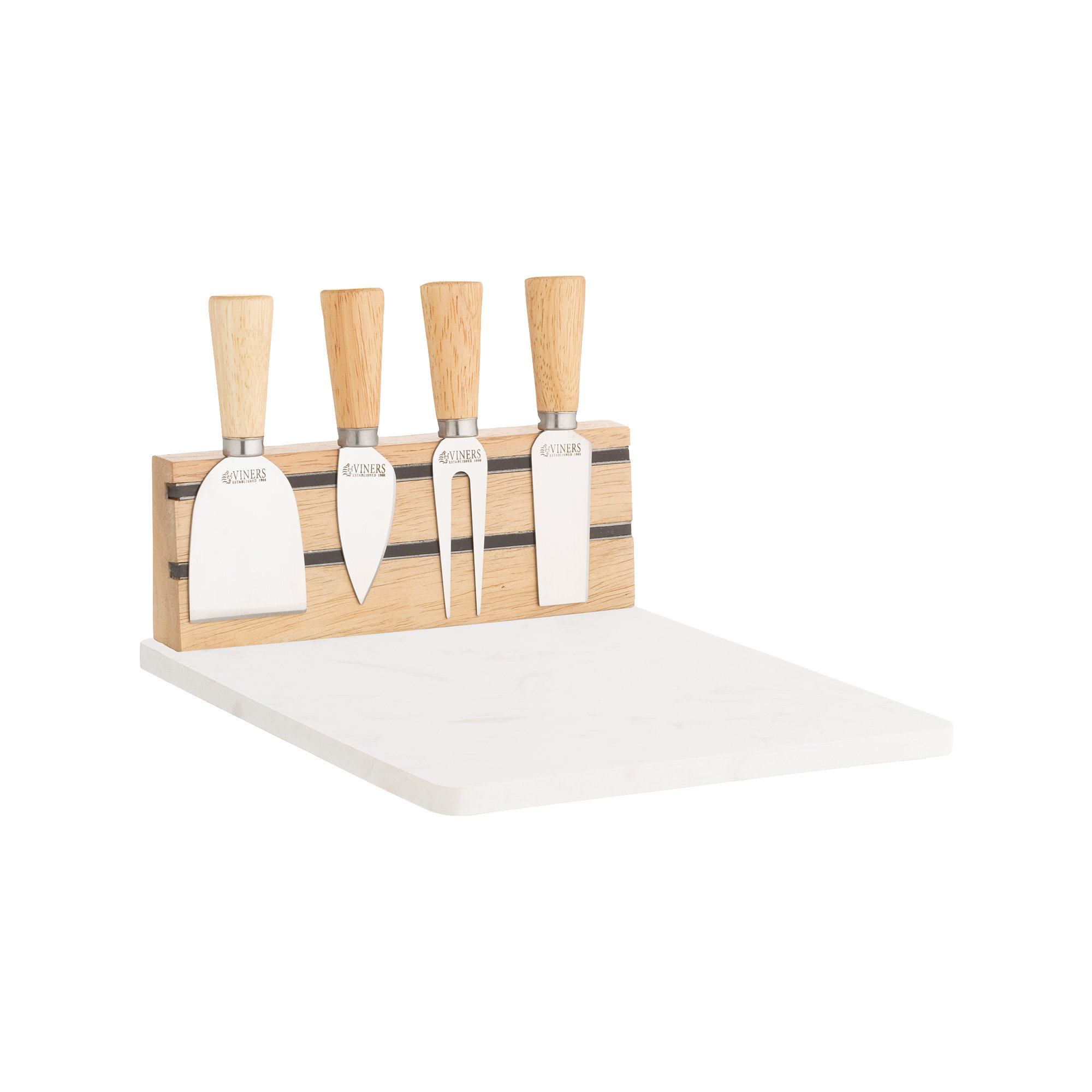 Viners 5 Piece Cheese Board Set | Wayfair.co.uk