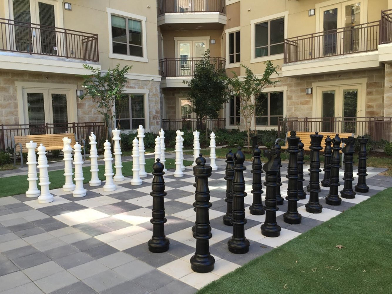 MegaChess 49" Giant Plastic Chess Pieces | Perigold