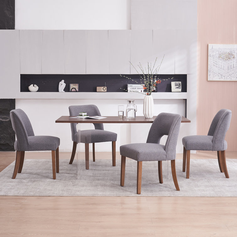 Red Barrel Studio® Upholstered Dining Side Chairs & Reviews | Wayfair