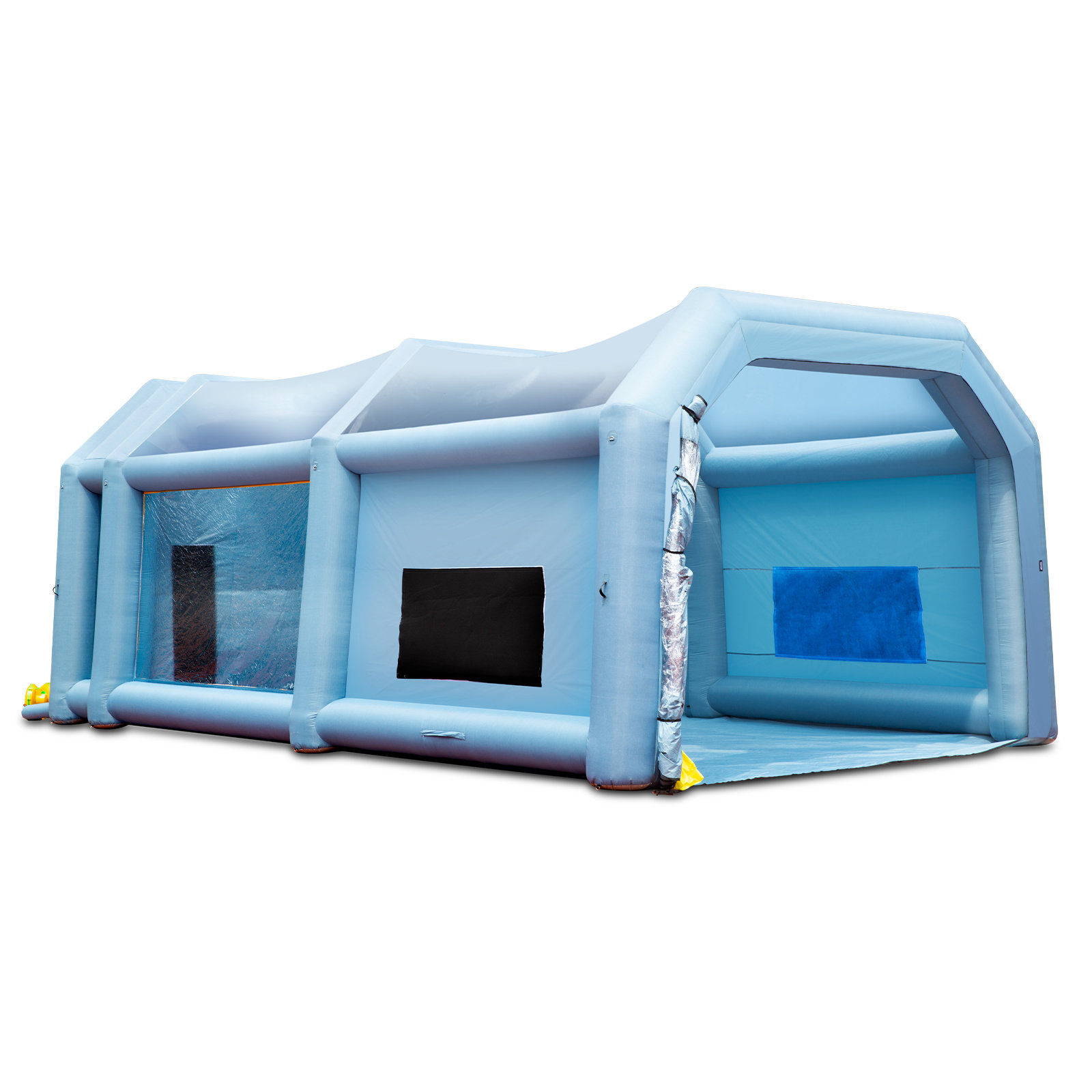 VEVOR Inflatable Paint Booth, 33x20x13ft Inflatable Spray Booth, High ...