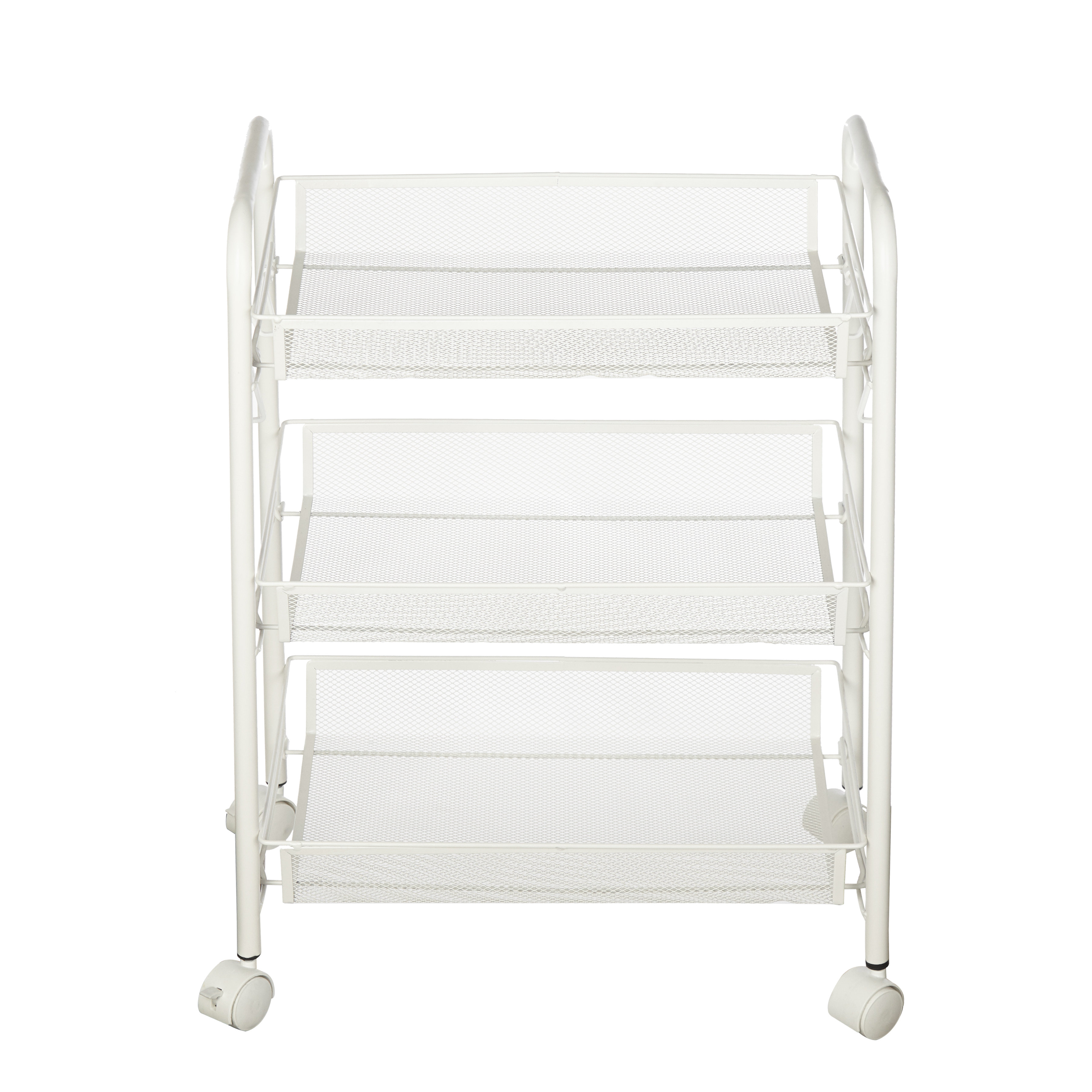 Urban Shop 3 Tier Rolling Trolley Mesh Storage Cart & Reviews | Wayfair