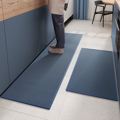 Blue Kitchen Mats You'll Love | Wayfair