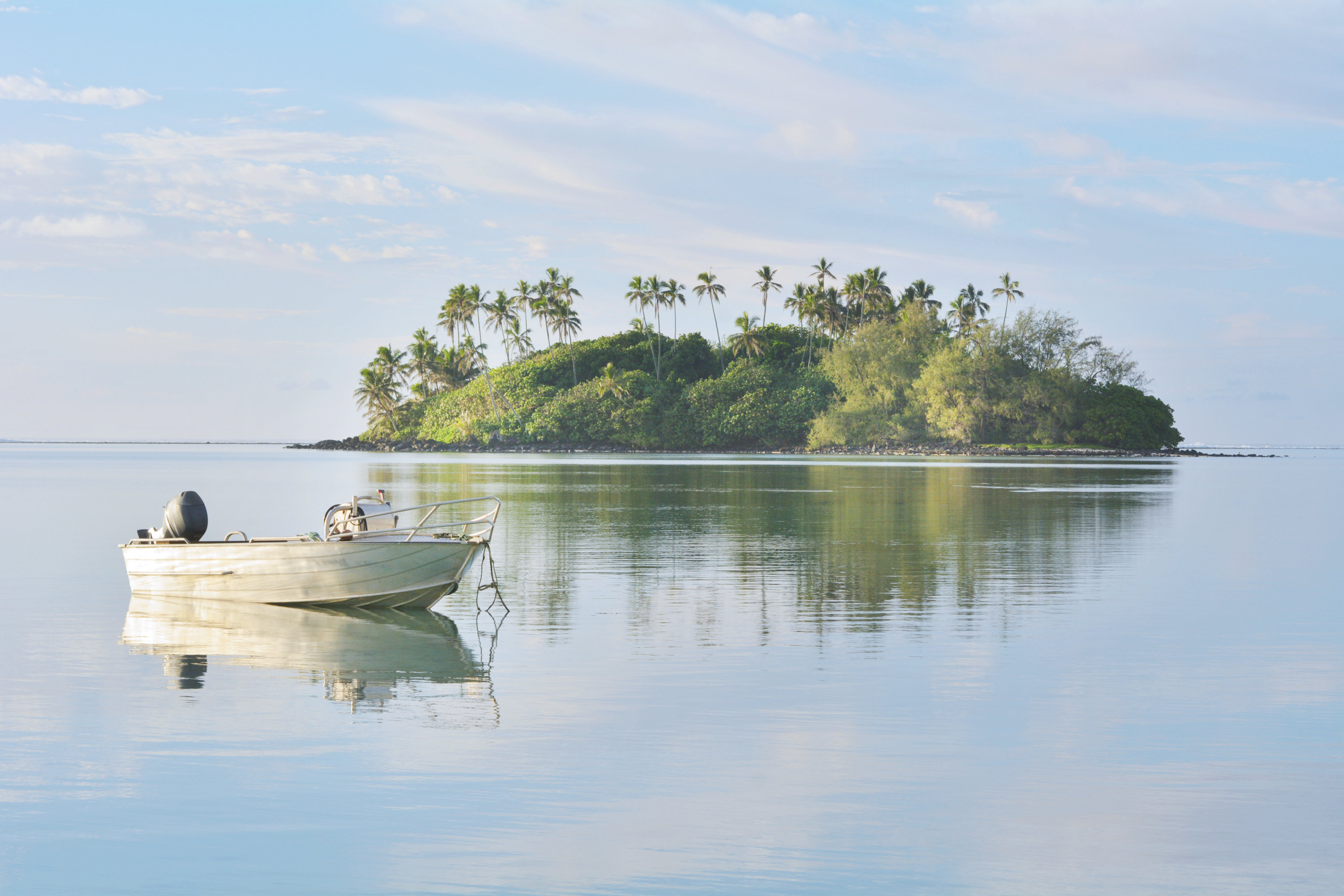 Breakwater Bay Muri Lagoon Islands by Chameleonseye - Wrapped Canvas ...