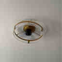 Mercer41 Kordae Indoor Bedroom Flush Mount Ceiling Fan with Light ...