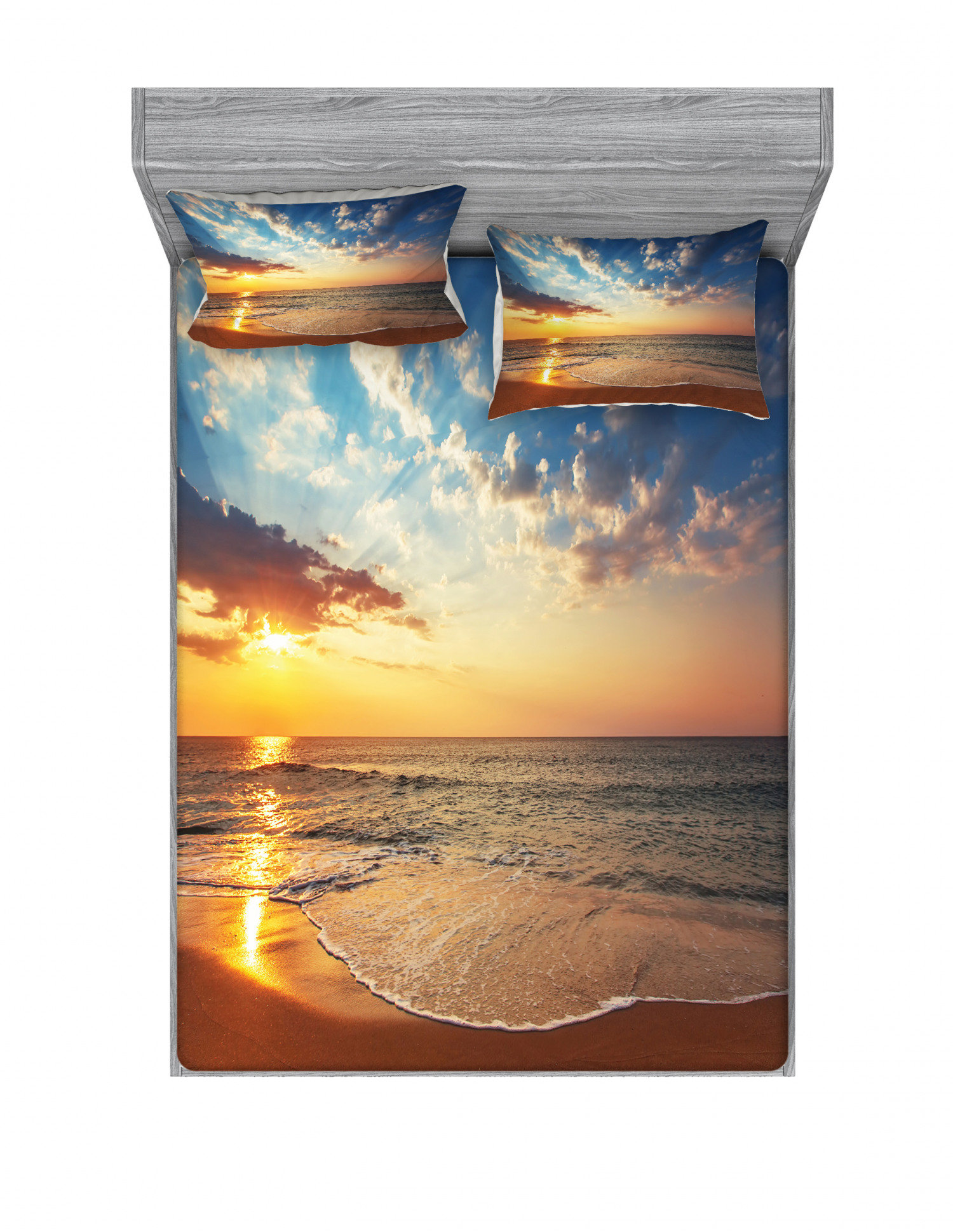 Ambesonne Ocean Sheet Set | Wayfair