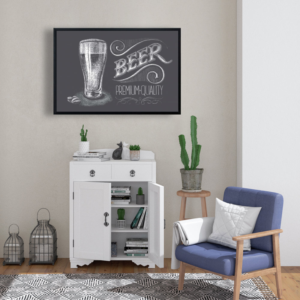 Begin Edition International Inc. " Vintage Beer Signboard " on Canvas ...