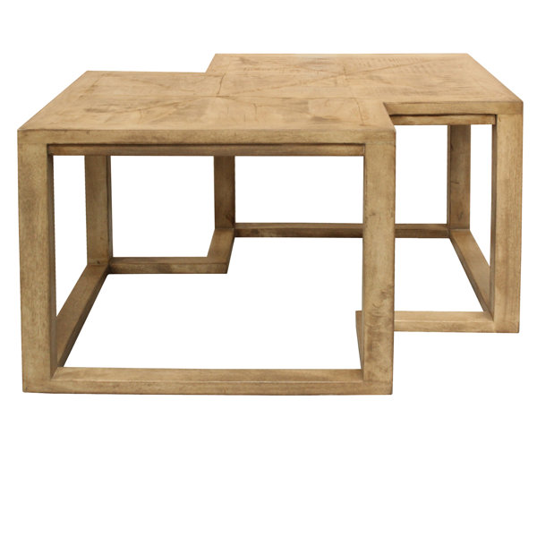 The Twillery Co.® Algoma Solid Wood Frame Coffee Table & Reviews | Wayfair
