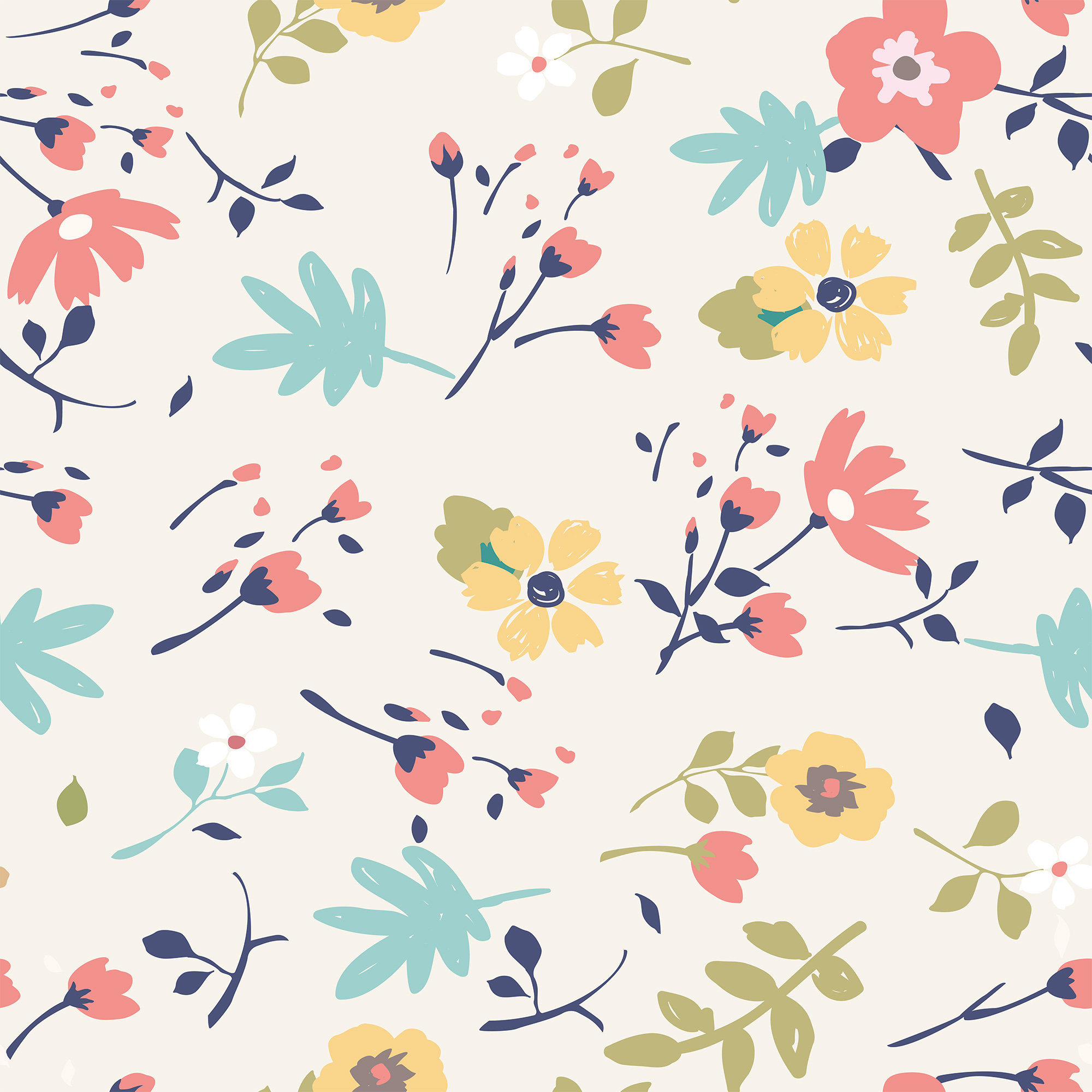 Red Barrel Studio® Ardelle Botanical Removable Peel and Stick Wallpaper ...