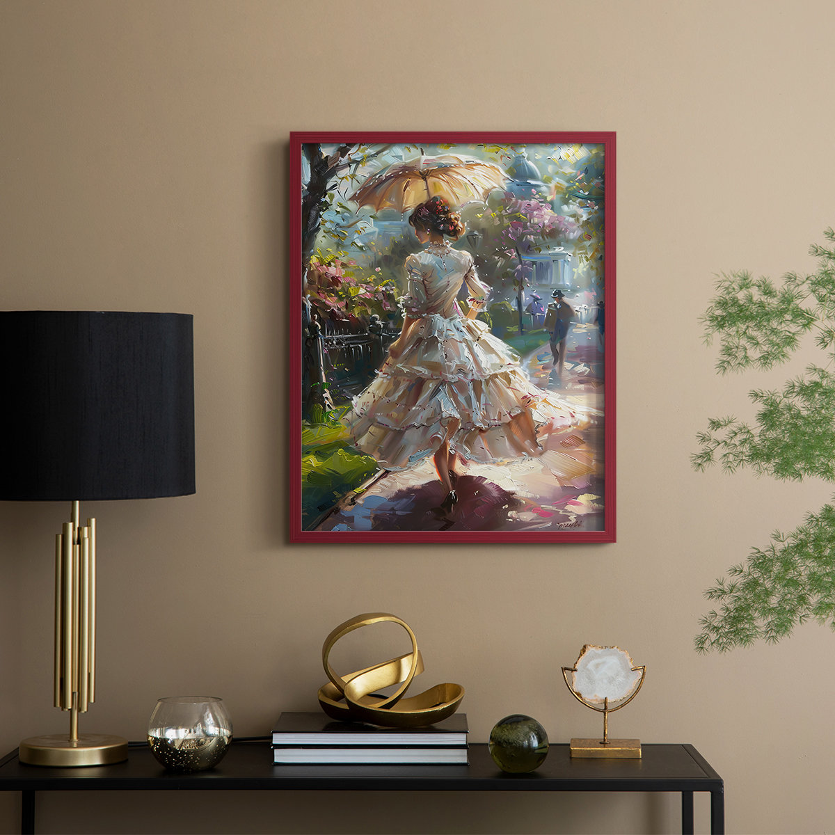 Charlton Home WOMEN Series DCCII Framed Print - Solid Wood - Wayfair Canada