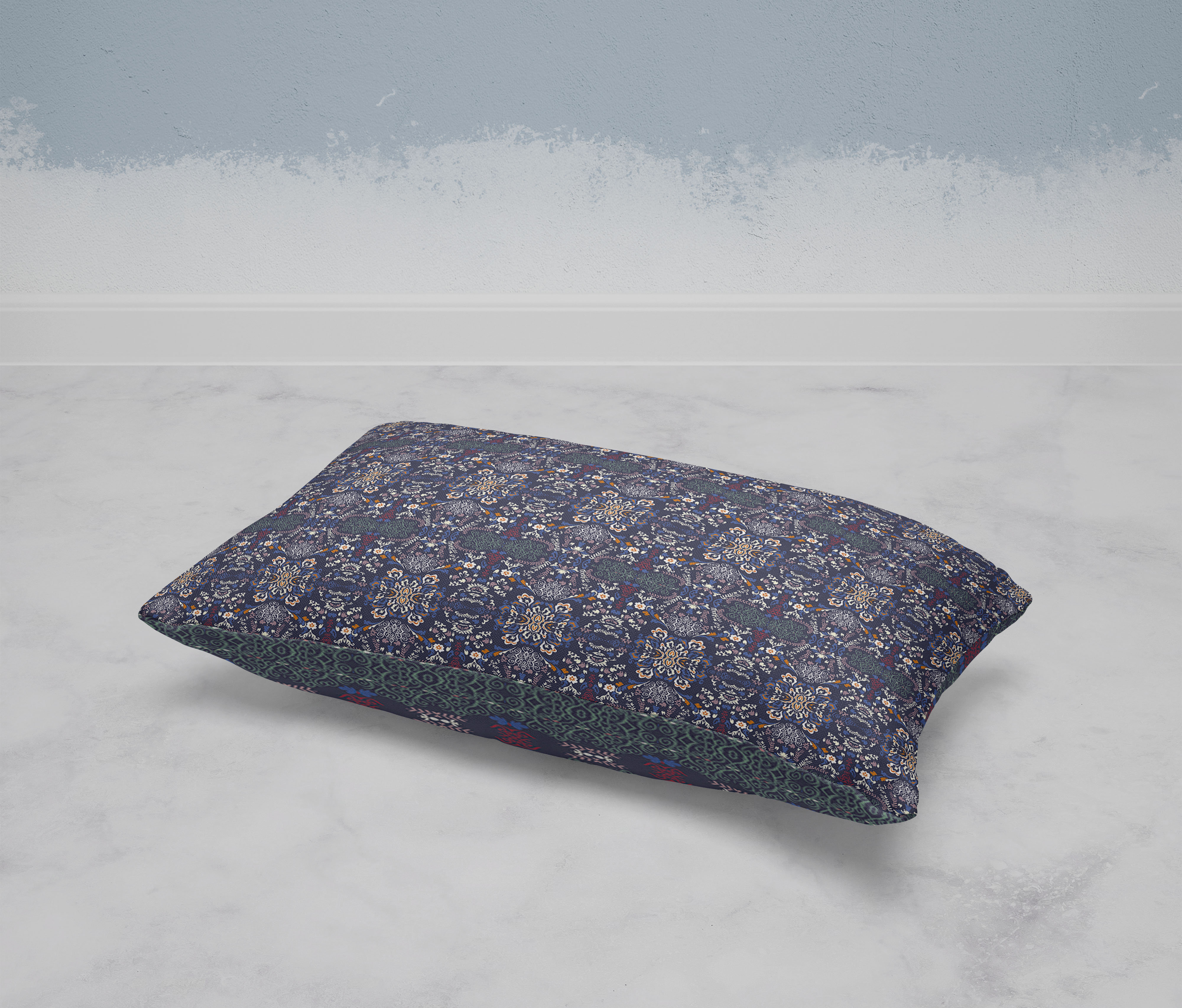 Amrita Sen Shalimar Diamond Floral Rectangular Throw Pillow | Wayfair