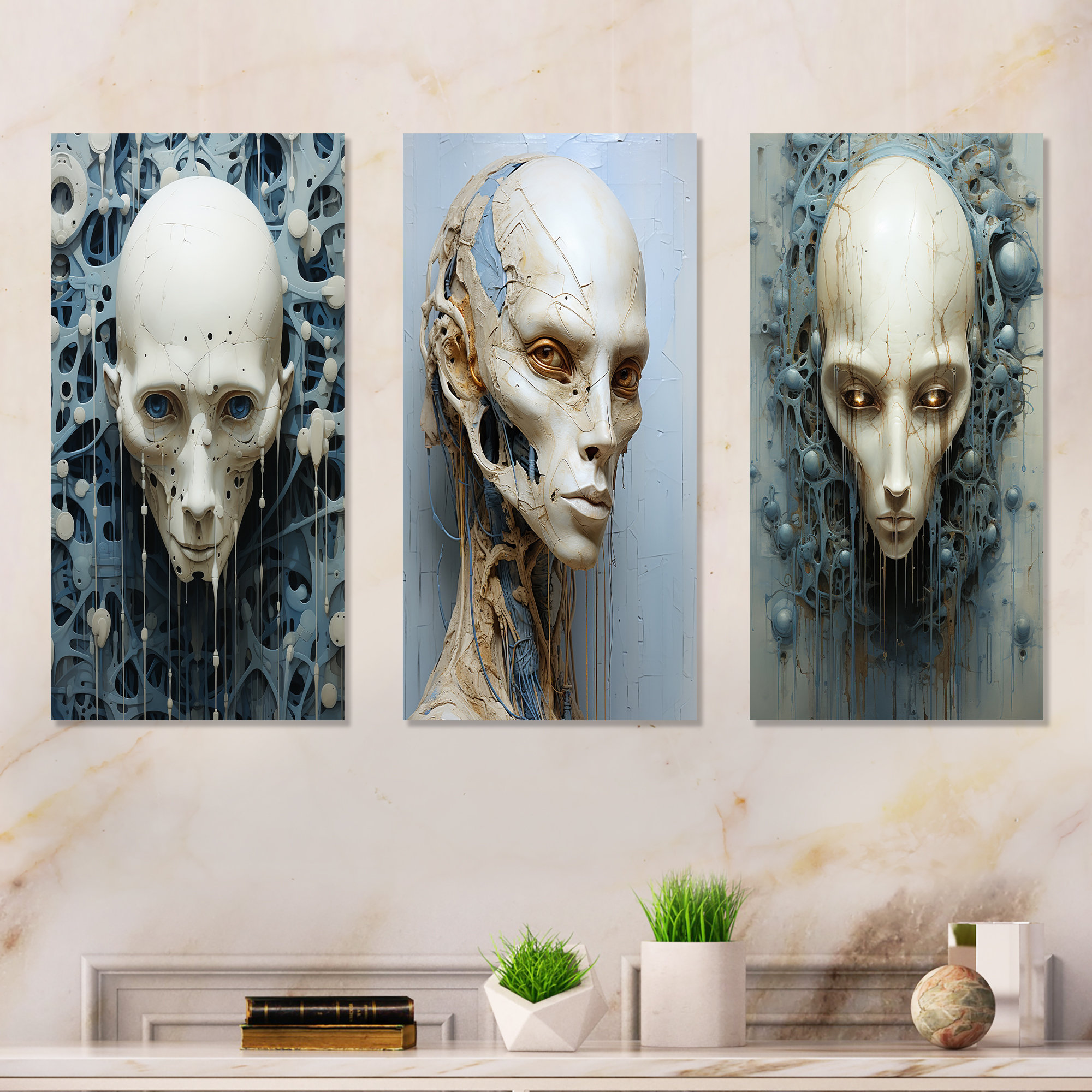Lark Manor™ Minimalism Aliens Skull | Wayfair