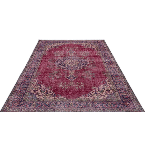 Latitude Vive Round Daeyon Hand Knotted Area Rug | Wayfair.co.uk