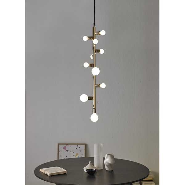 FOC Lighting Party 10 - Light Dimmable Modern Linear Chandelier | Wayfair