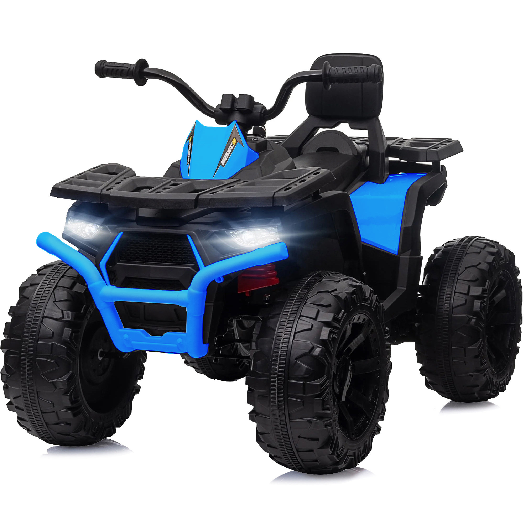 Hikiddo 24V Ride on Toys, Kids ATV 4-Wheeler for Big Kids with 2 Seater ...