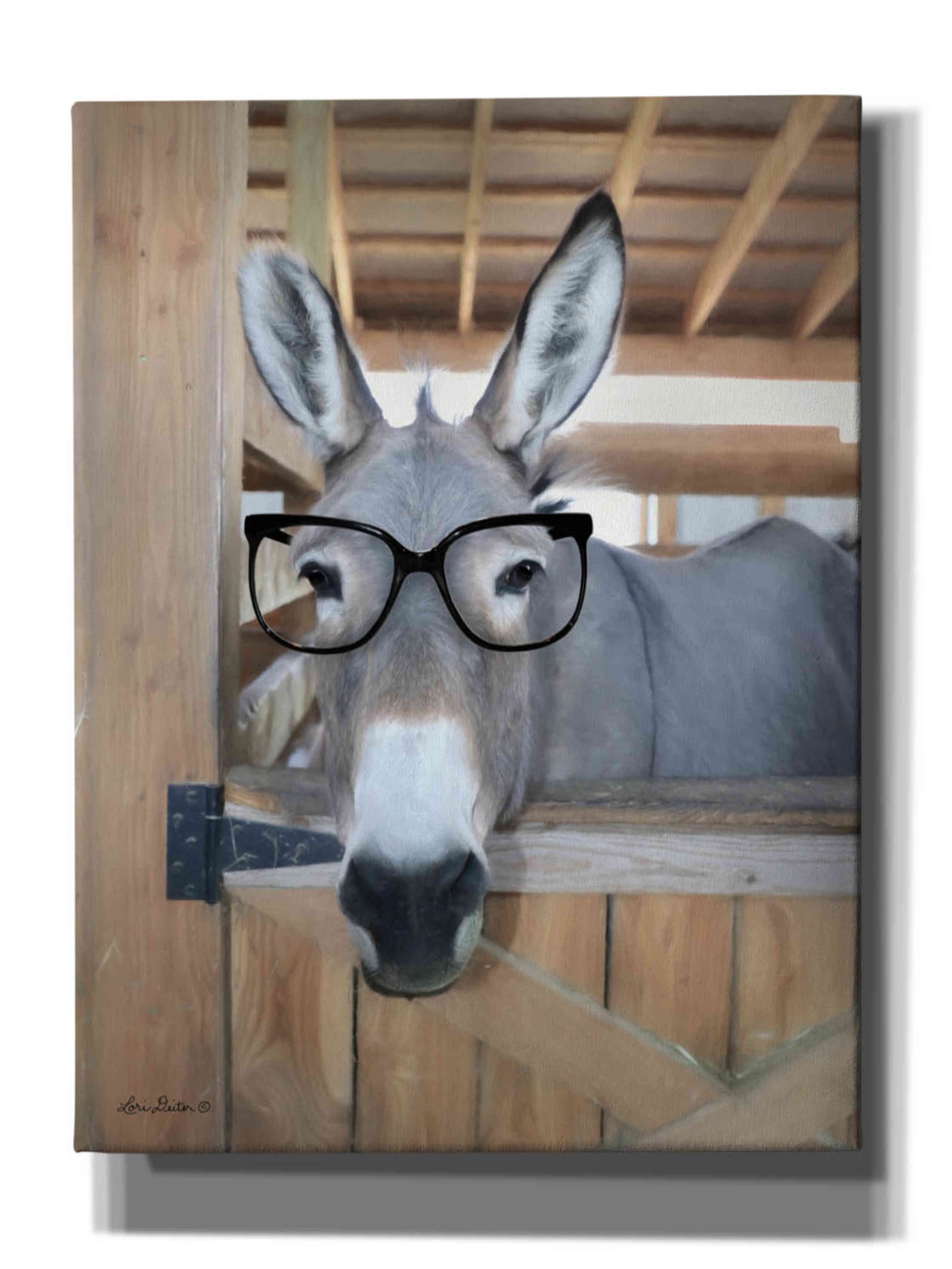 Trinx Smart Ass by Lori Deiter - Wrapped Canvas Photograph | Wayfair