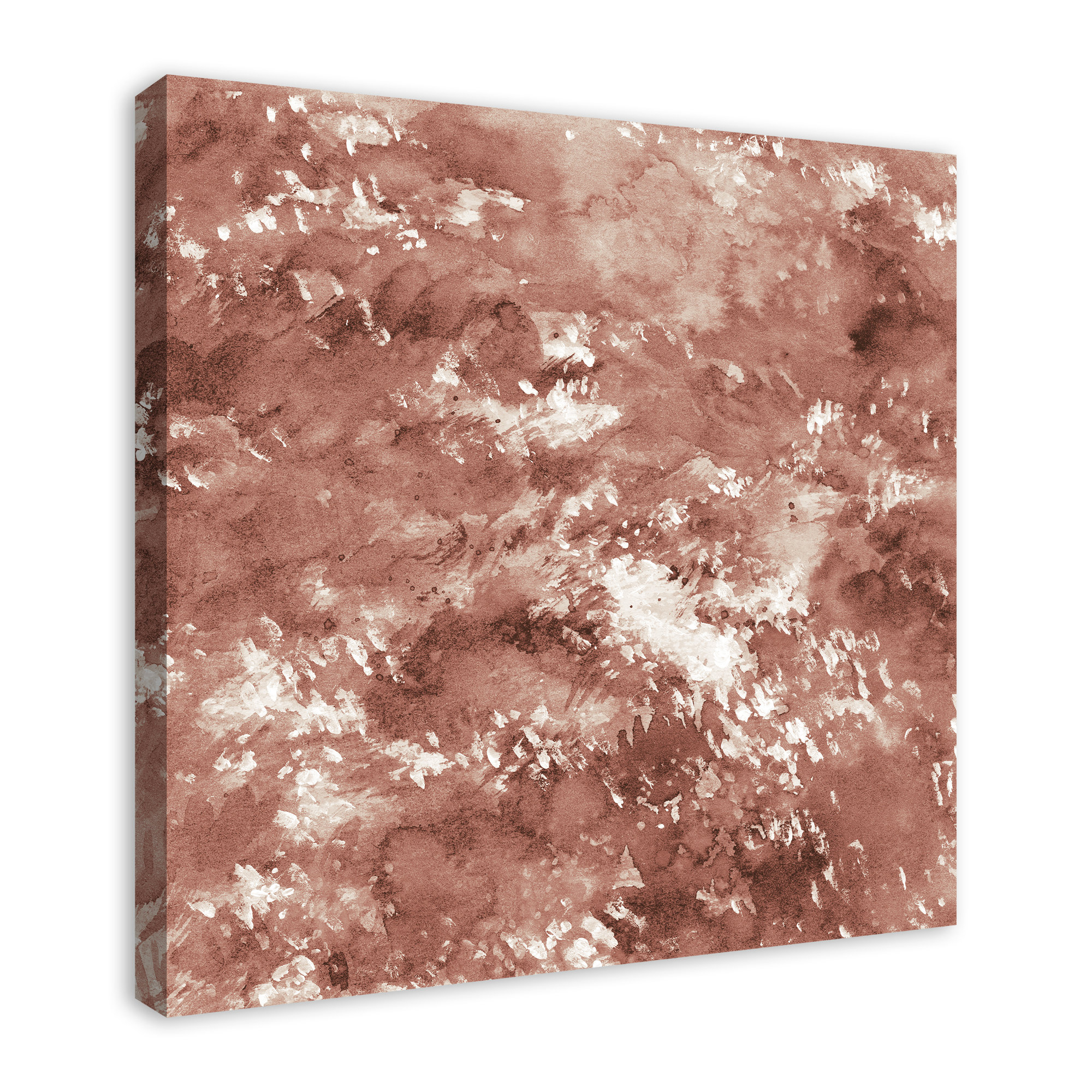 Ivy Bronx Blotchy Blush Framed Print - Wayfair Canada