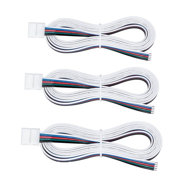 Armacost Lighting 5 Pin RGB+W LED Strip Light 48 in Tape to Wire ...