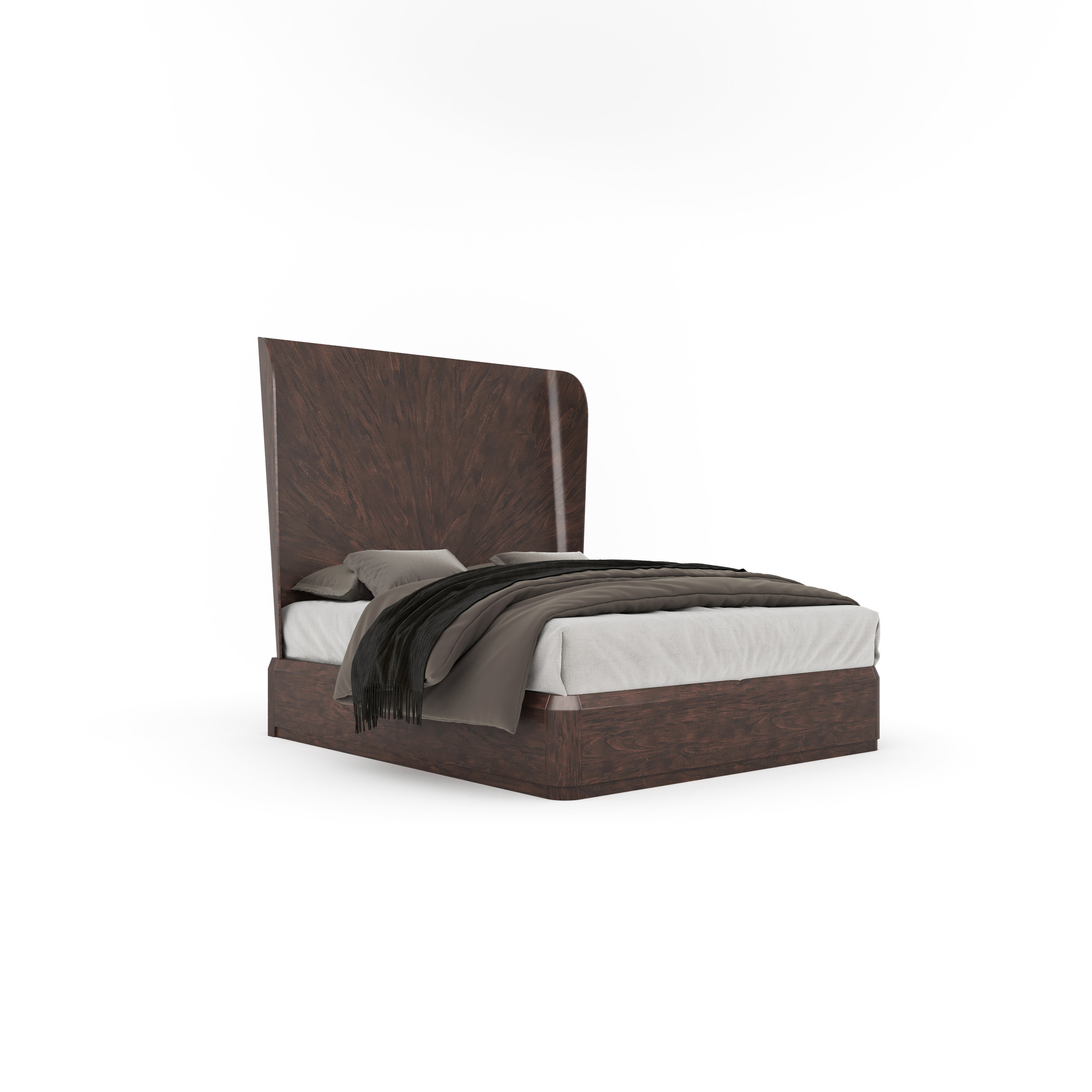 Casa Ispirata Continental Solid Wood Platform Bed | Wayfair