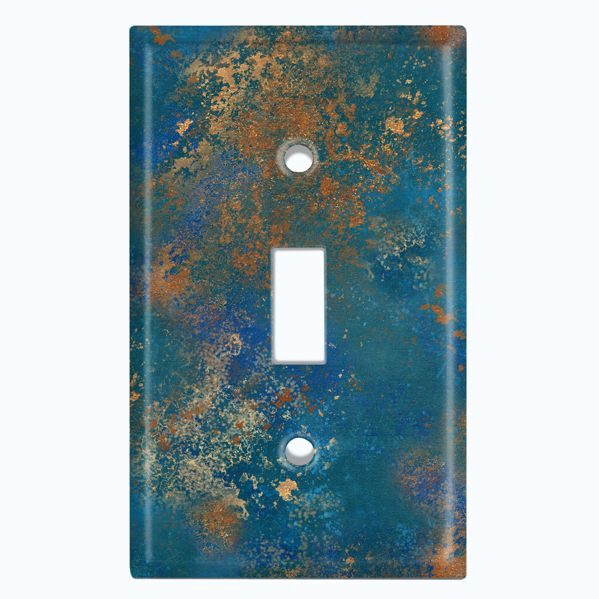 WorldAcc Metal Light Switch Plate Outlet Cover (Distressed Patina ...