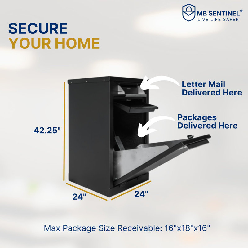 MB Sentinel Cabinets Package Drop with Magnetic Closure | Wayfair
