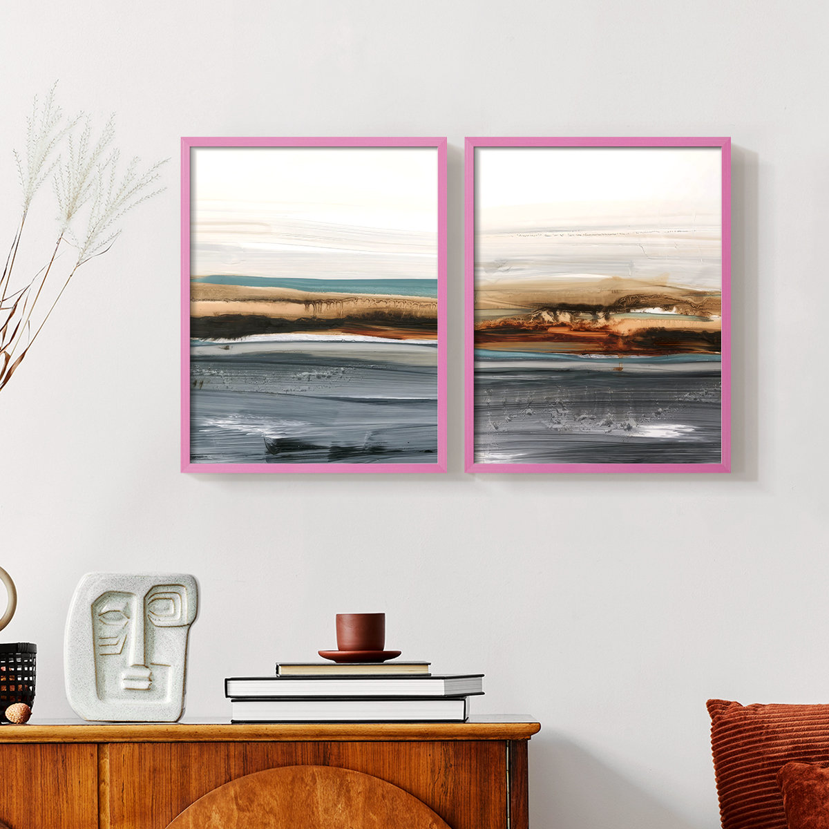 Winston Porter Sienna Dunes I-Premium Framed Print -Ready to Hang - No ...