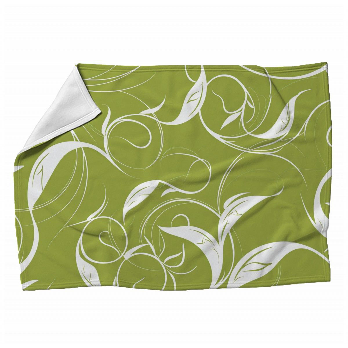VisionDecor Silken Curves Fleece Blanket | Wayfair