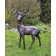 Inspirational Gifting Stag Aluminium Garden Statue | Wayfair.co.uk