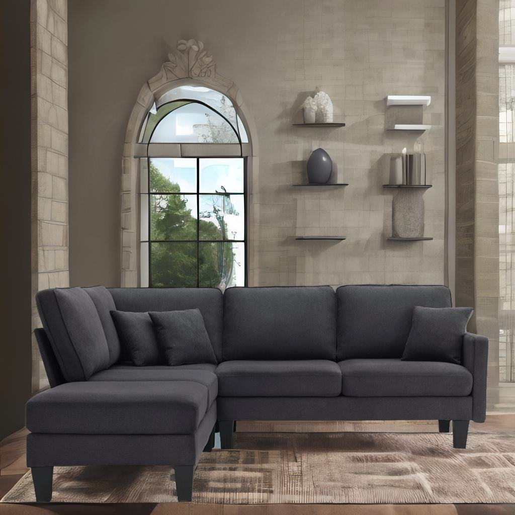 Latitude Run® Breylon Upholstered Sectional | Wayfair