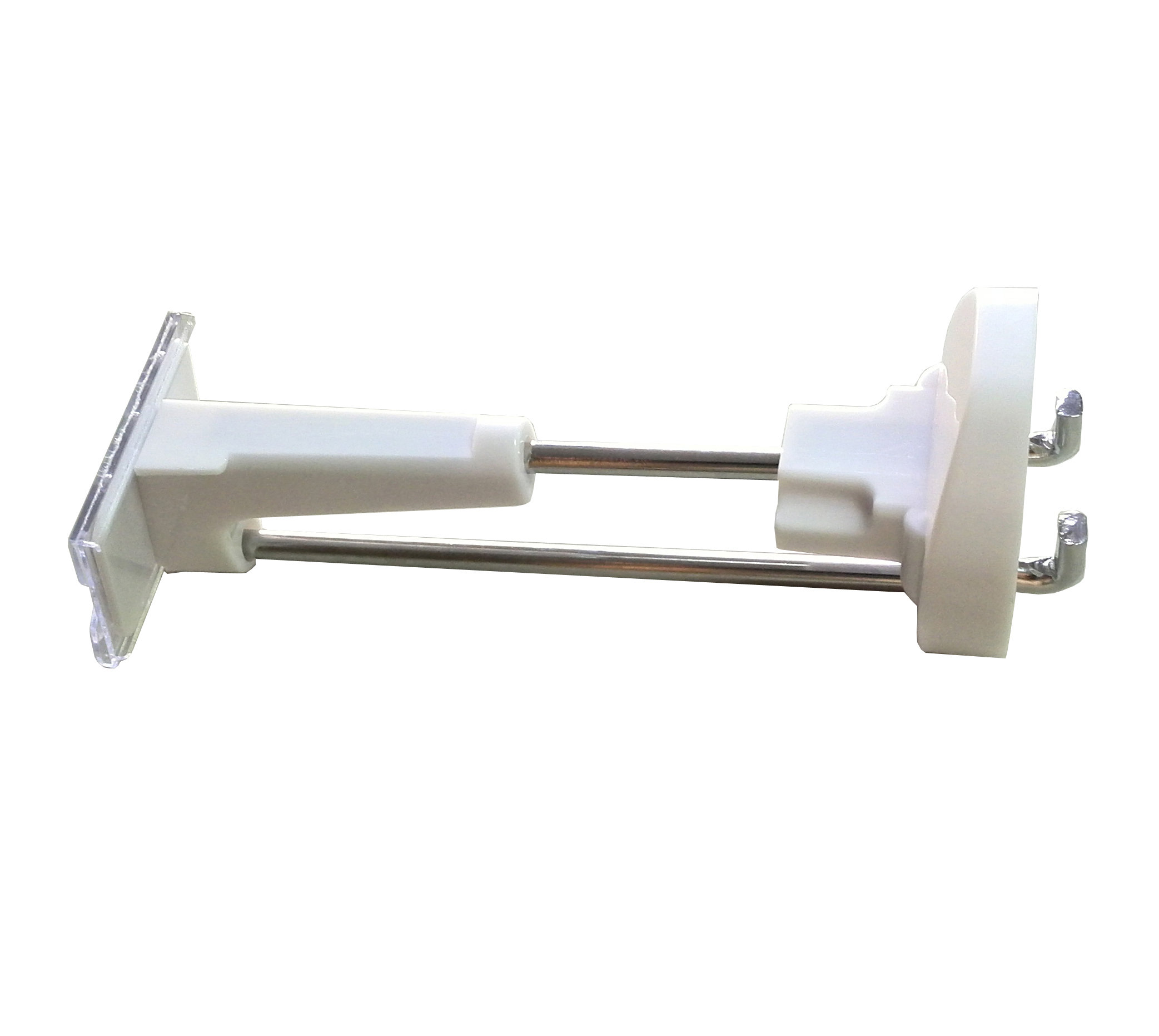 FixtureDisplays 50 Pieces Anti-Theft Security Slatwall Hook with ...