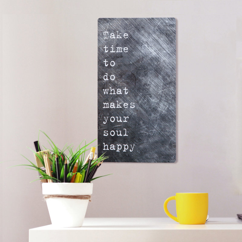 Mike & Melissa Inspirational Metal Wall Sign & Reviews | Wayfair