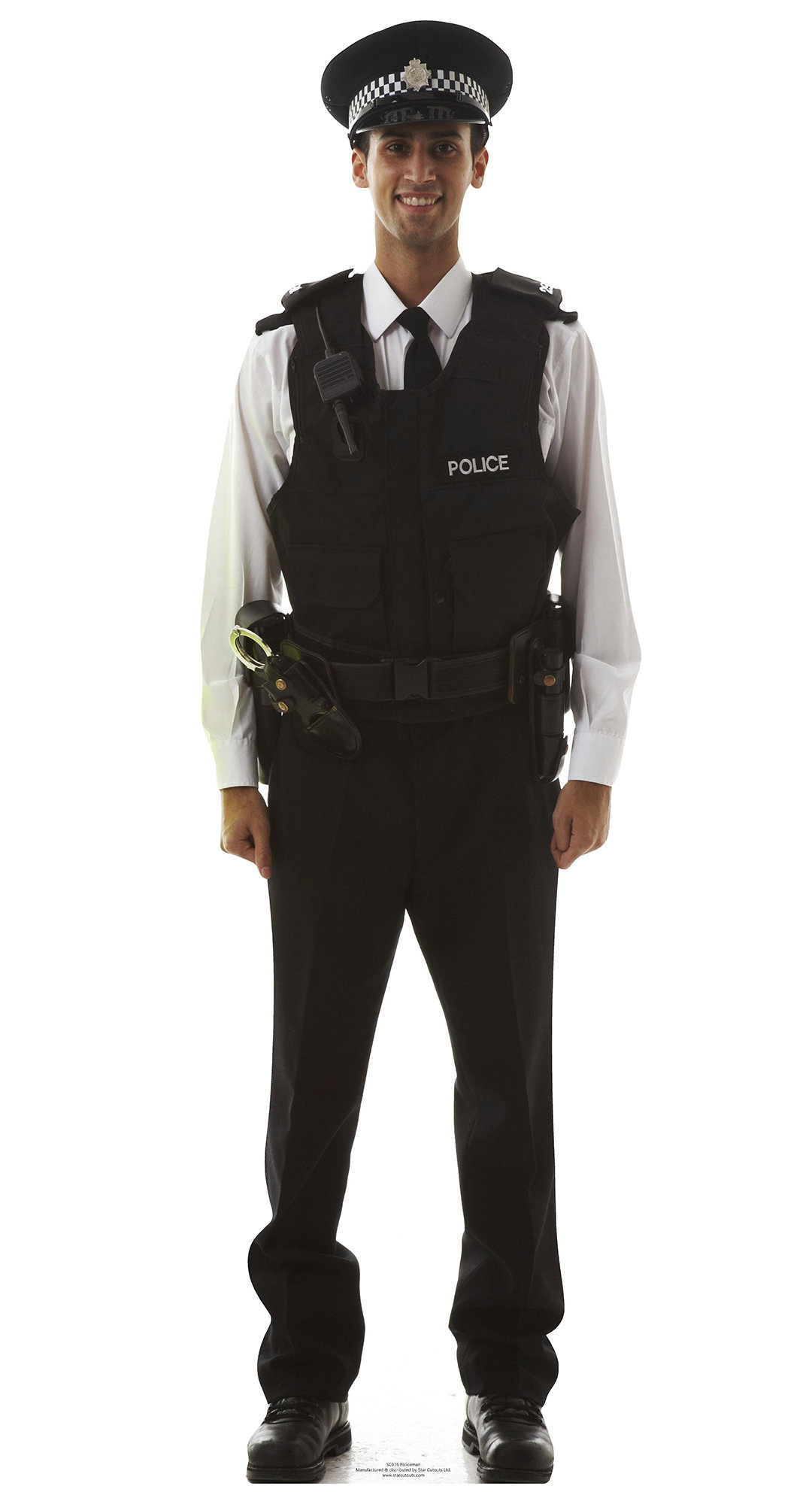 Star Cutouts Police Man Cardboard Standup | Wayfair