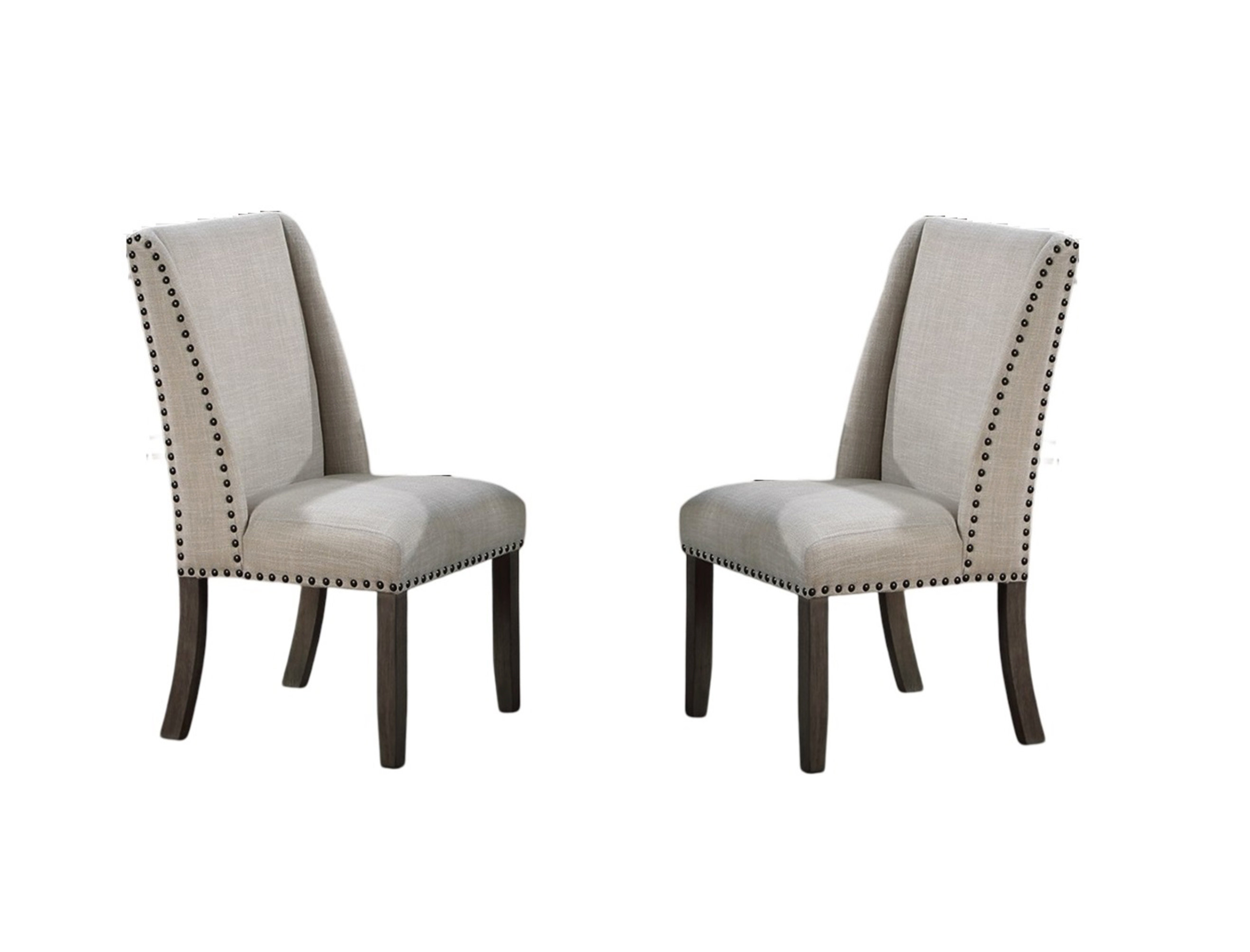 Bloomsbury Market Traditional Formal 2Pc Side Chairs Upholstered ...