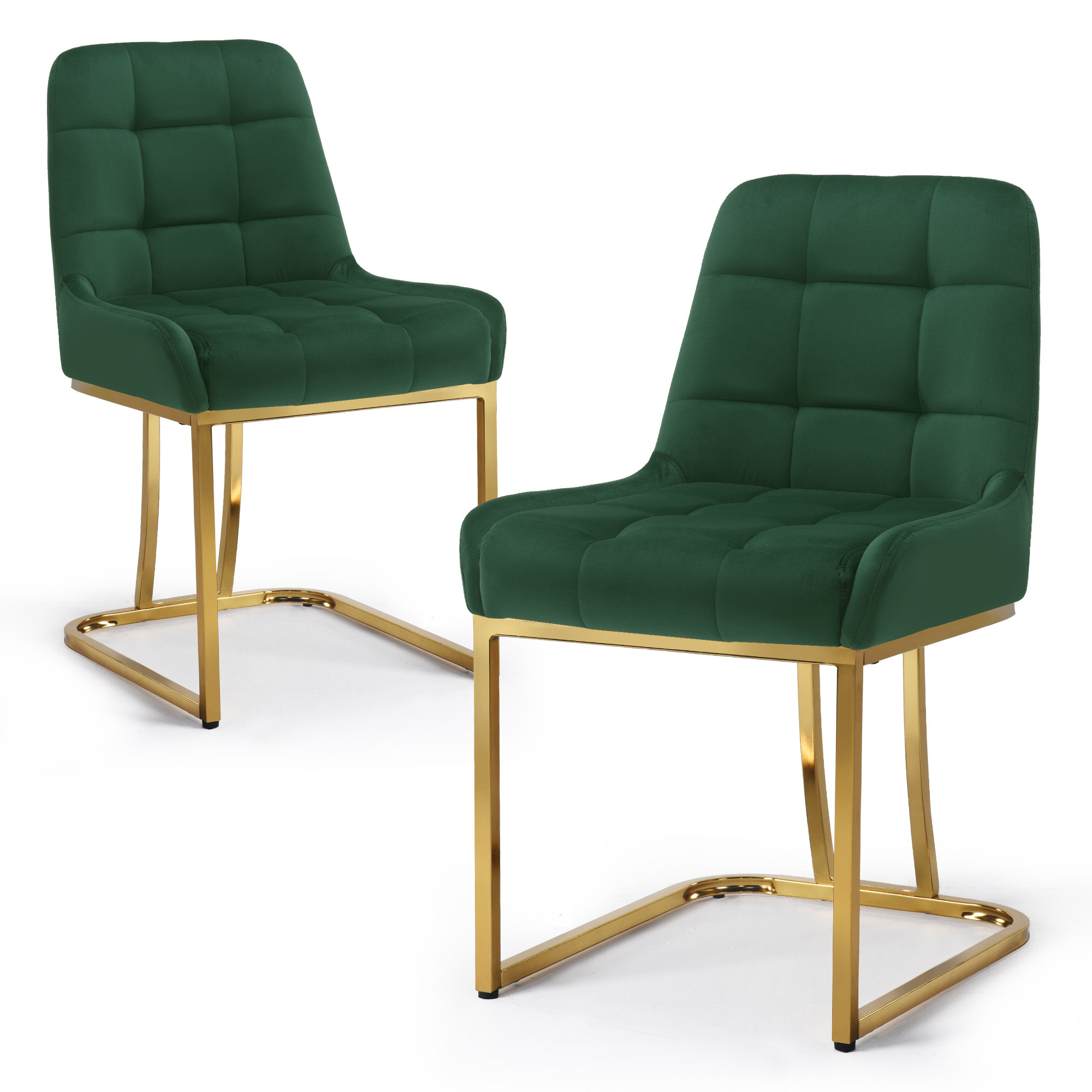 Mercer41 Valarie Velvet Upholstered Side Chair & Reviews | Wayfair