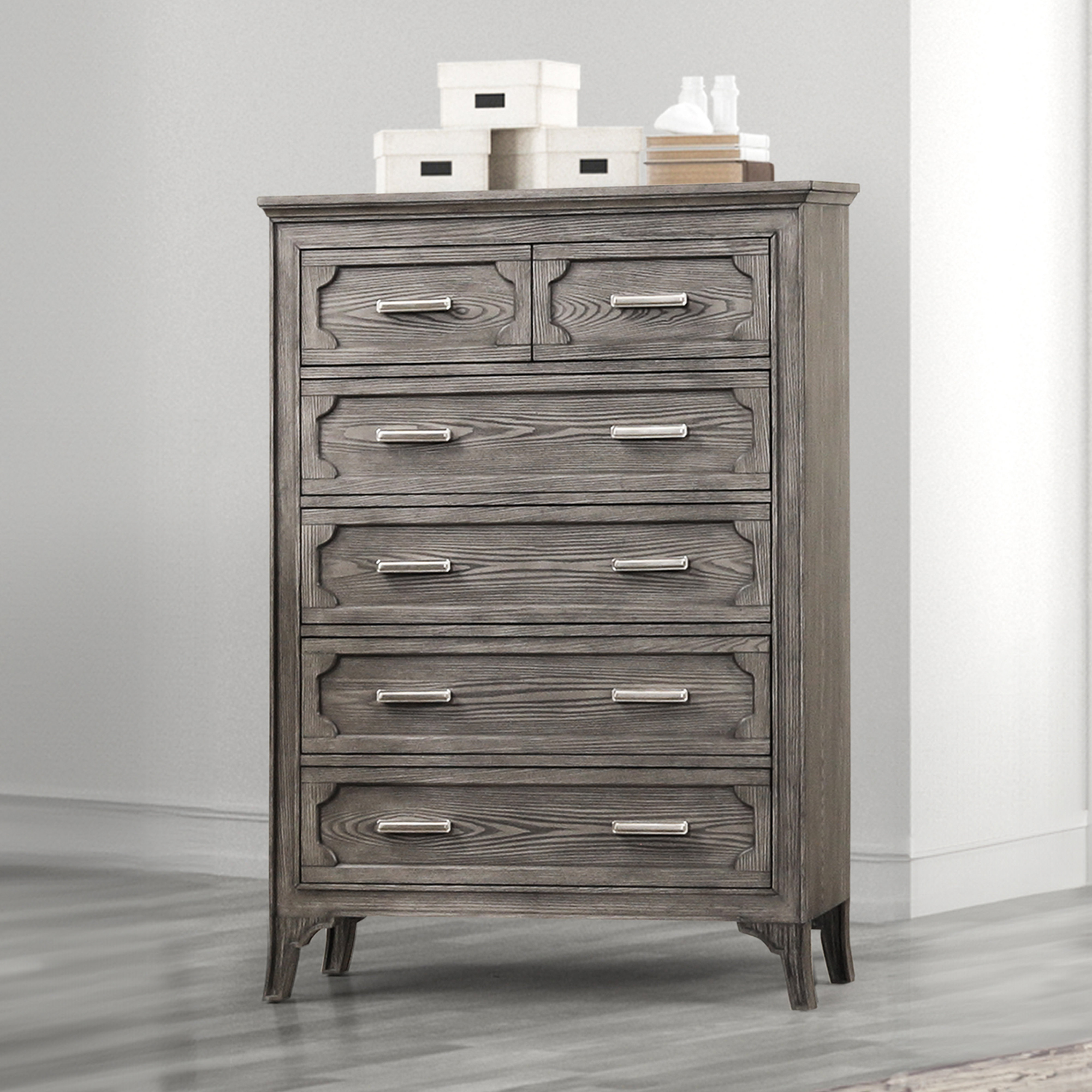 Winston Porter Shymere 5 - Drawer Chest | Wayfair