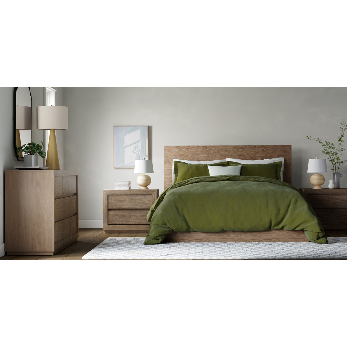 Birch Lane™ Kalise Panel Bed | Birch Lane