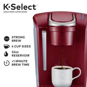 Keurig K-Select Single-Serve K-Cup Pod Coffee Maker & Reviews | Wayfair