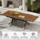 Gracie Oaks Aluminum And Steel Heated Transfer Extendable Dining Table ...