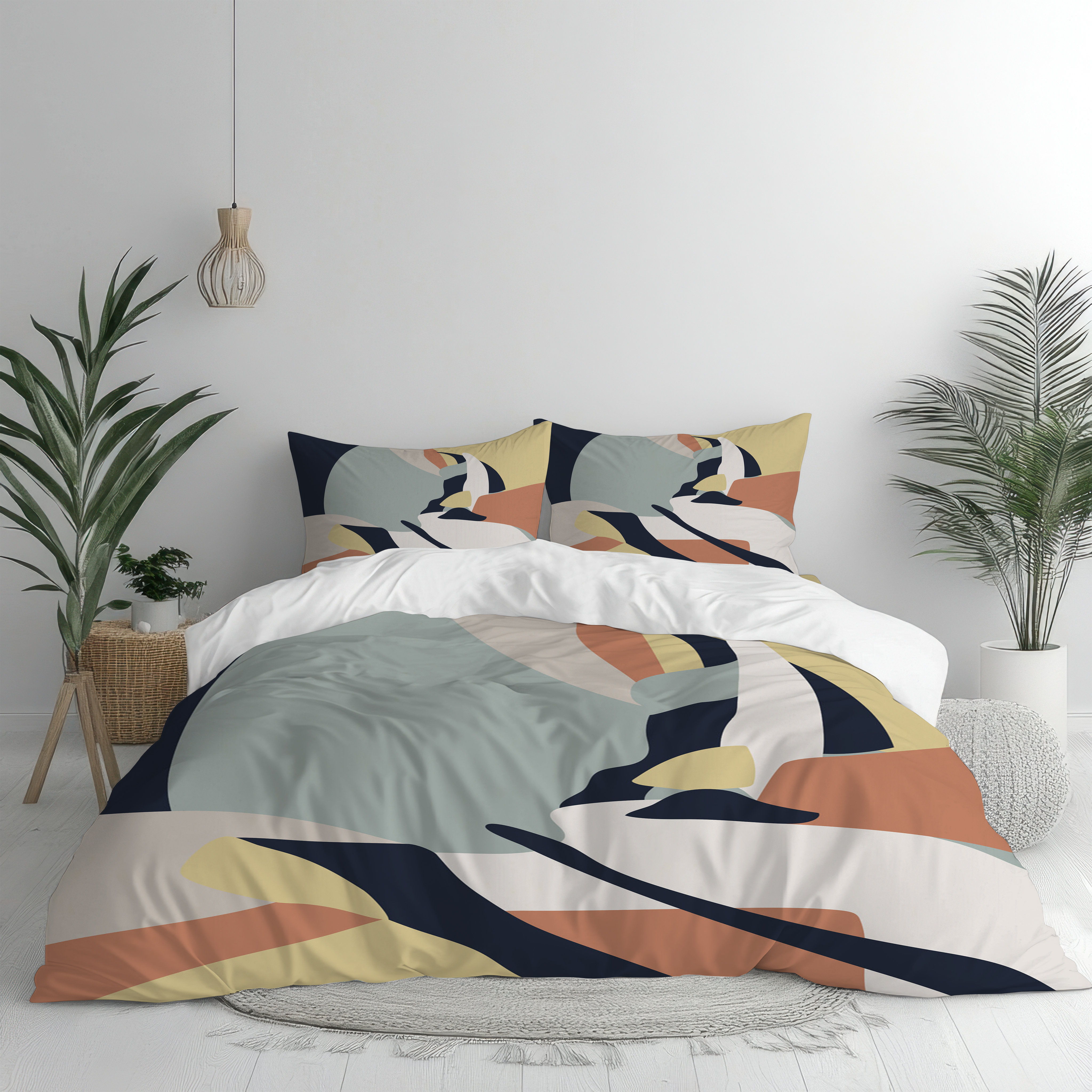 Folk N Funky Modern Abstract Comforter Set | Wayfair