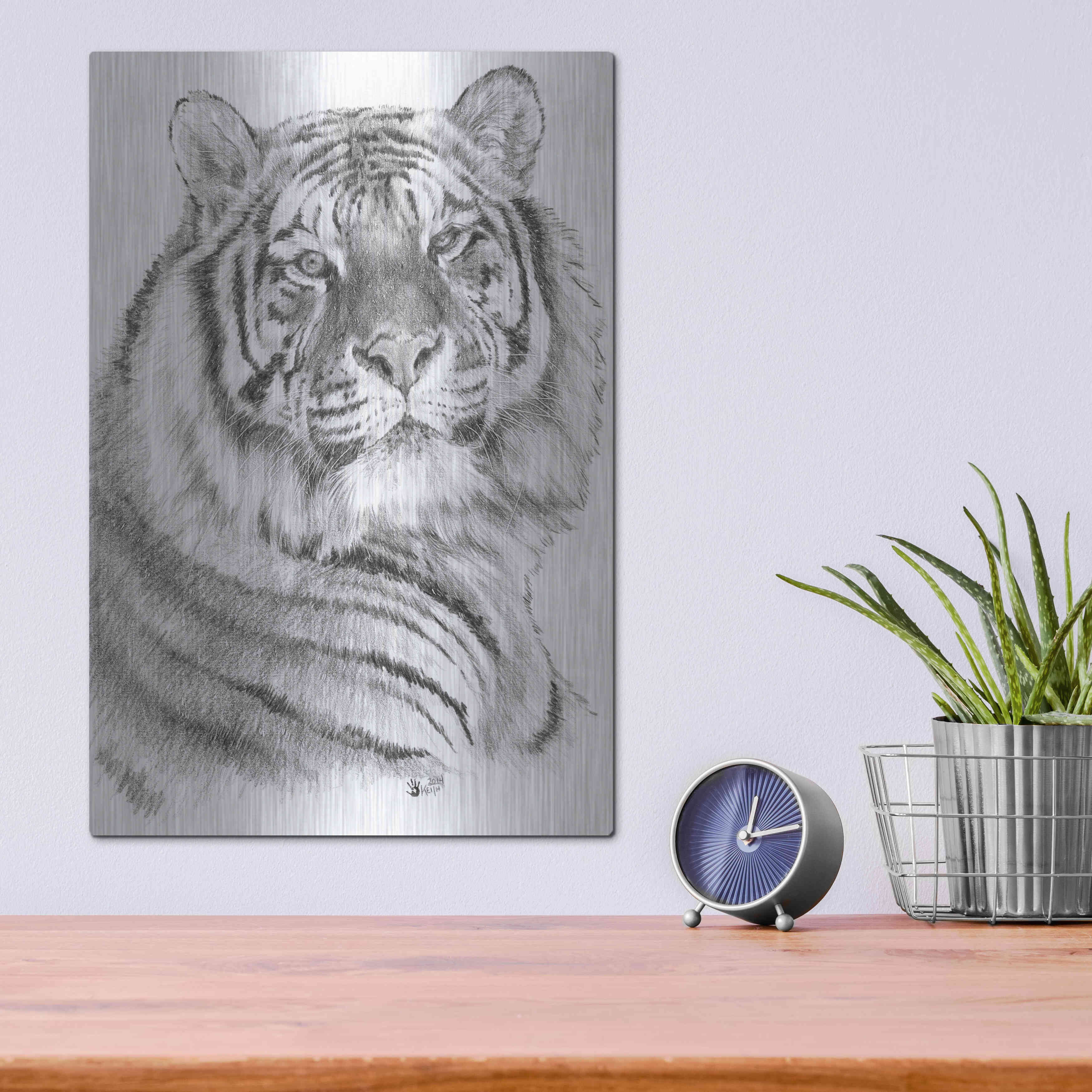 Luxe Metal Art 'Voyager' By Barbara Keith, Metal W " Voyager " by ...