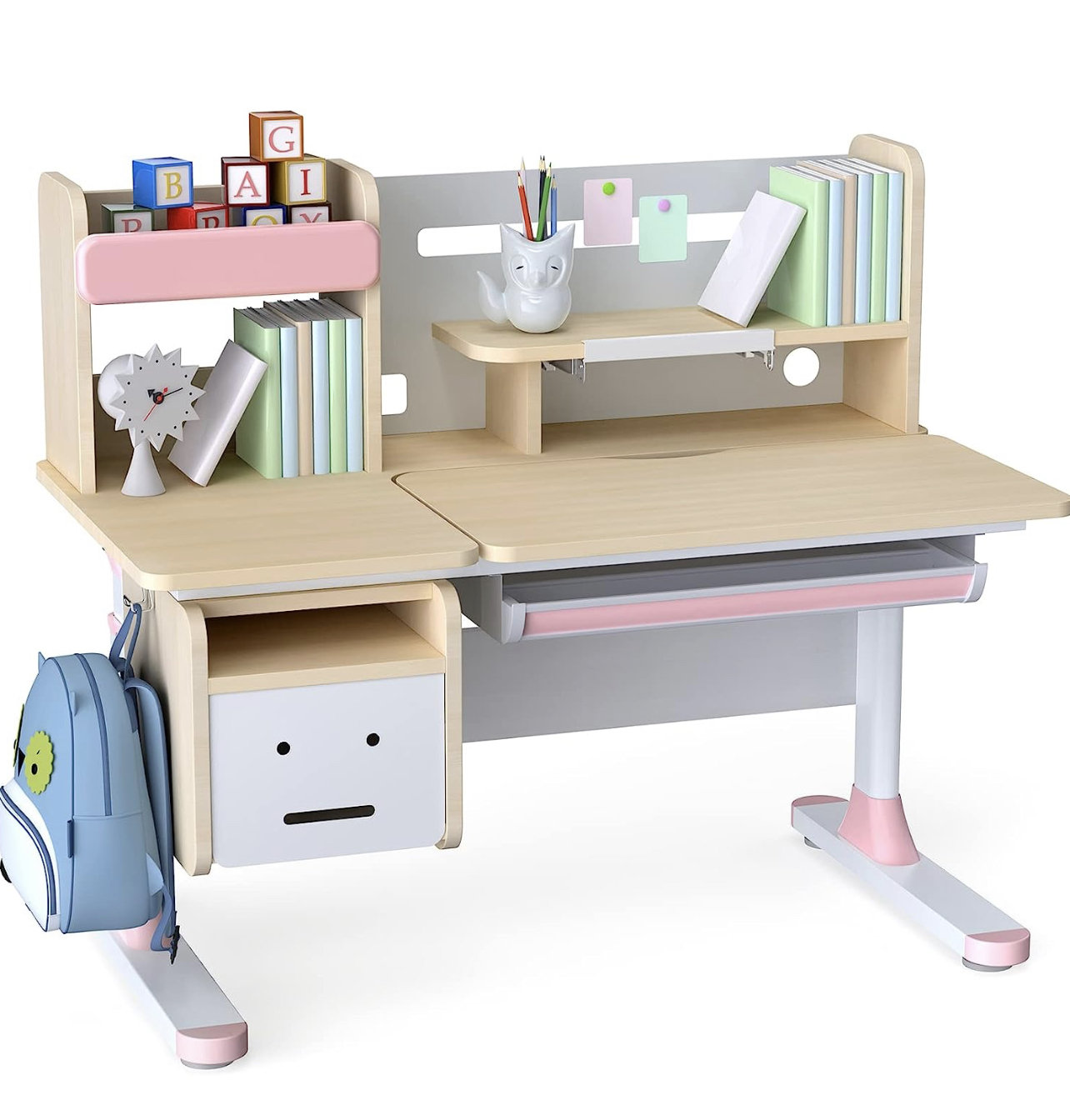 Isabelle & Max™ Barba Children Study Desk with Hutch & Reviews | Wayfair