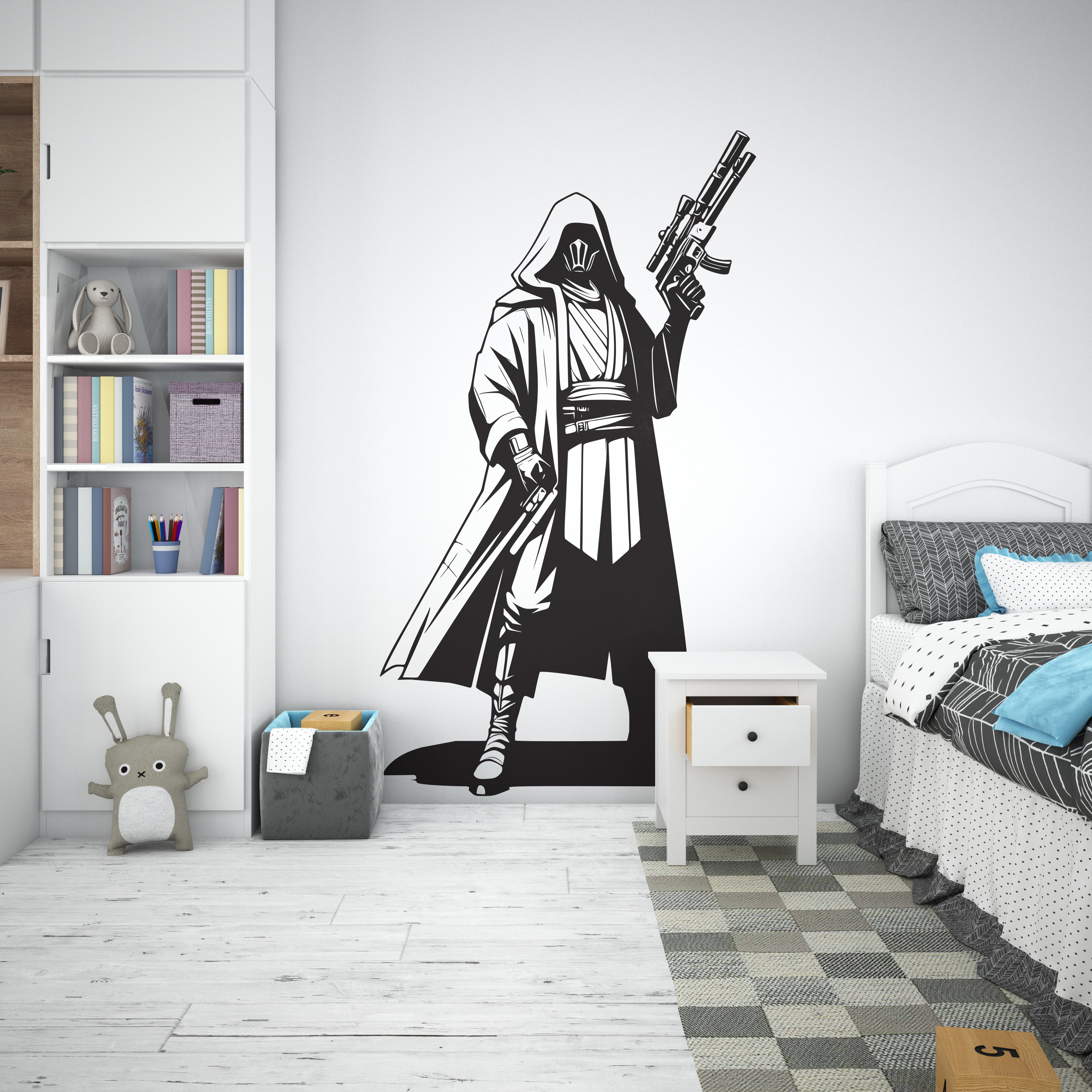 Stickalz Star Wars Wall Decor Star Wars Wall Decal - Wayfair Canada