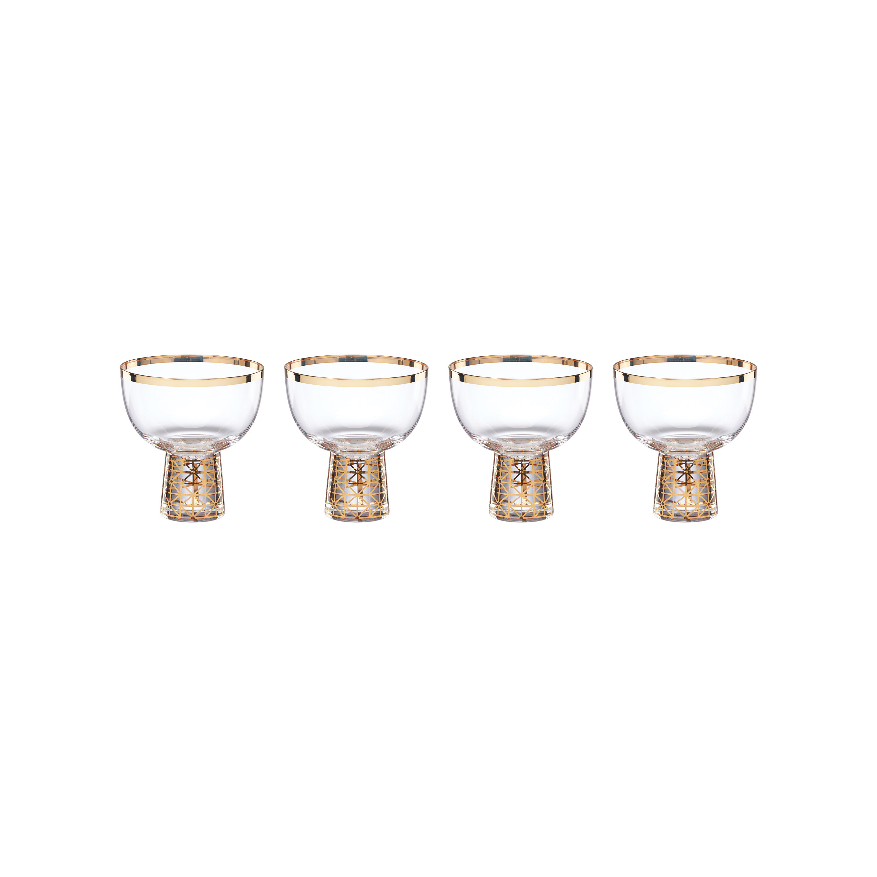 Lenox Tuscany Classics Gold Frost Coupes, Set Of 4 - Wayfair Canada