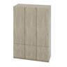 Latitude Run® 6-Doors Wooden Wardrobe | Wayfair