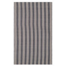 Riter Ticking Stripe Navy/Ivory Handwoven Indoor/Outdoor Rug | Birch Lane