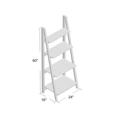 Laurel Foundry Modern Farmhouse Aramis Ladder Bookcase & Reviews | Wayfair