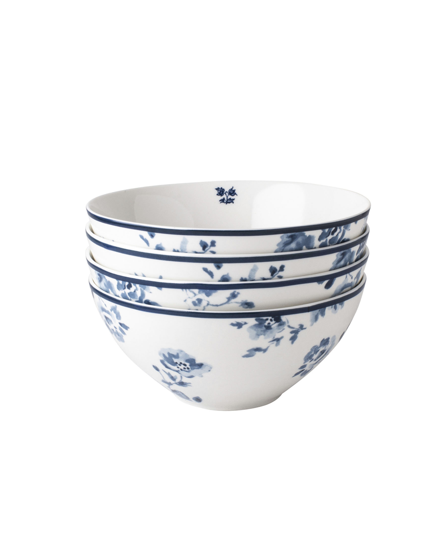 Laura Ashley Blueprint Collectables 4 Piece Giftbox Soup Bowl Set ...