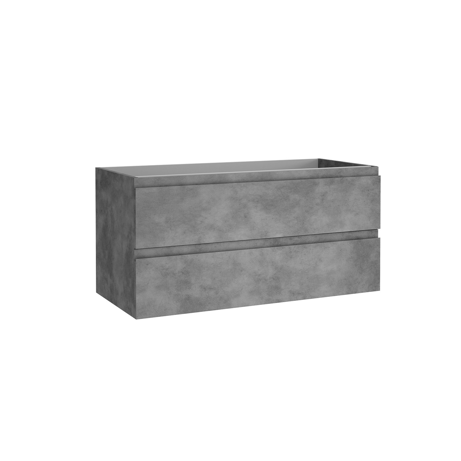 DAX Pasadena 40.15 Single Bathroom Vanity Base Only in Cement | Wayfair