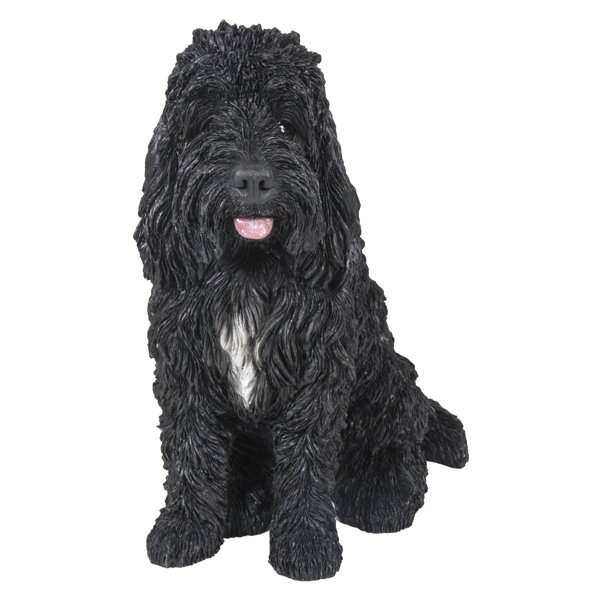 Hi-Line Gift Ltd. Sitting Cockapoo Statue & Reviews | Wayfair