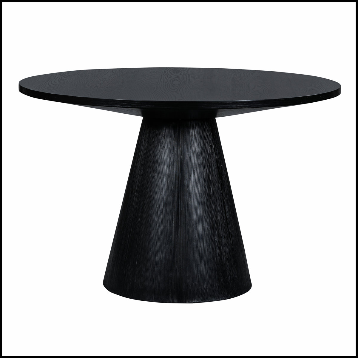 George Oliver Retro Round Dining Table Minimalist Elegant Design for ...